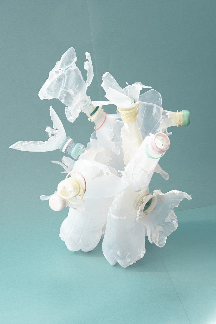 Beautiful sculptures of ocean plastic by artist Thirza Schaap